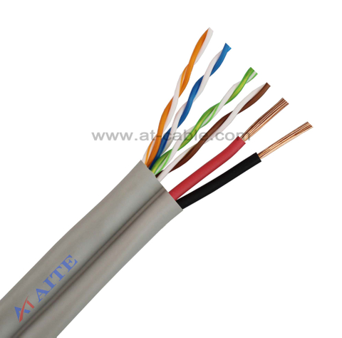China UTP CAT5E+2C CCTV SIAMESE Cable manufacturers, UTP CAT5E+2C CCTV ...