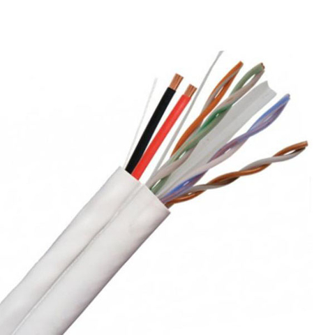 China UTP CAT6+2C CCTV SIAMESE cable manufacturers, UTP CAT6+2C CCTV ...